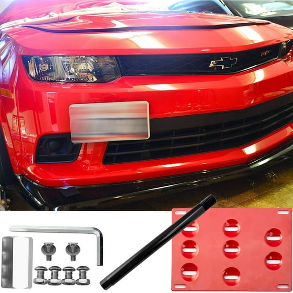 Front License Plate Installation