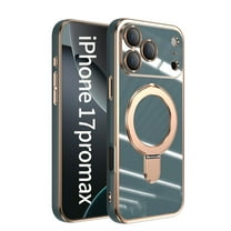 Dteck Magnetic Stand for iPhone 17 Pro Case, Plating Kickstand ...