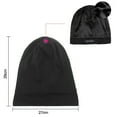 Silk Satin Sleep Cap Bonnet Hair Cover for Sleeping Silk Lined Beanie ...