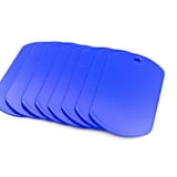 100 pcs Blue Color Stainless Steel Military Spec Dog Tags by OnDepot ...
