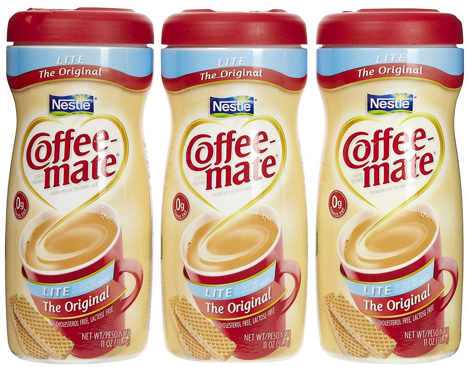 Coffee-mate Powdered Creamer Canisters-Original, 11 oz, 3 pk - Walmart.com
