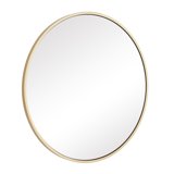 CosmoLiving by Cosmopolitan 36" x 36" Gold Wall Mirror - Walmart.com