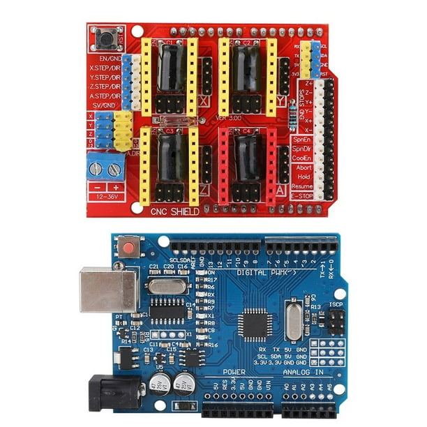 Stepper Driver,CNC Shield V3 Engraving Stepstick DR Stepper Motor ...
