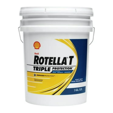 Shell Rotella T1 SAE 40 Diesel Engine Oil, 5 Gallon Monograde - Walmart.com
