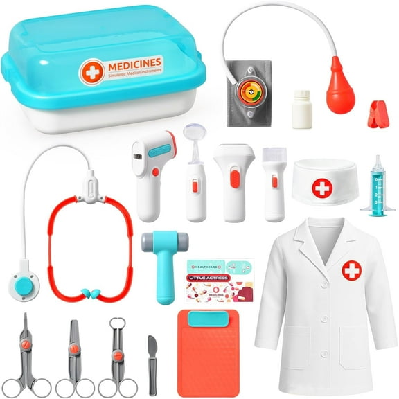 Disney Doc McStuffins Medical Toys Set: Doctor's Bag with Light-up ...