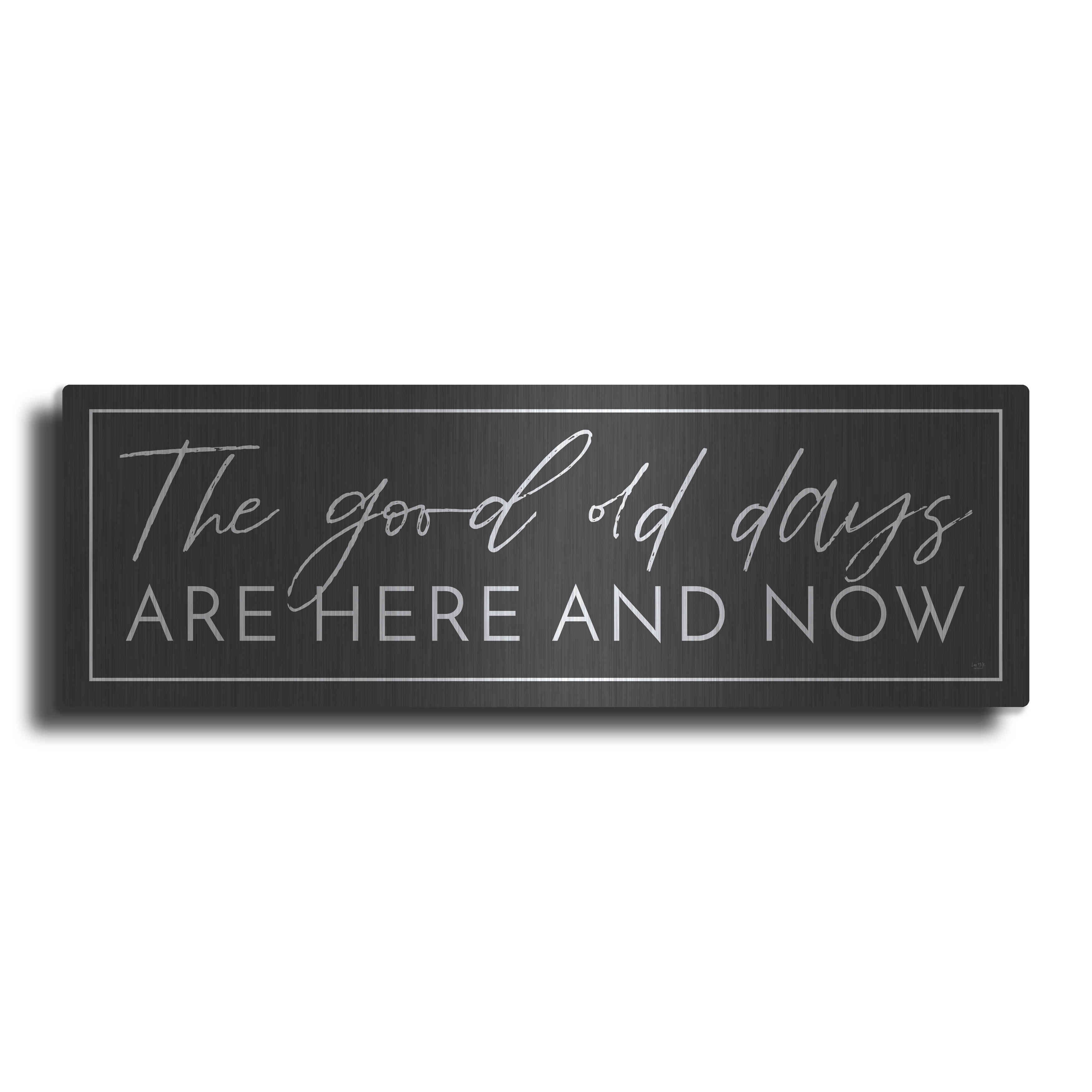 Luxe Metal Art 'The Good Old Days' by Lux + Me Designs, Metal Wall Art ...