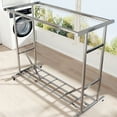 "Baokaler Heavy Duty Clothes Drying Rack, Stainless Steel, 71""L×21""W× ...