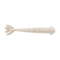 Berkley PowerBait® Saltwater Bonga Shrimp, 4 in, Shrimp, Pearl White (6 ...