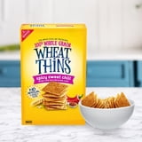 Wheat Thins Spicy Sweet Chili Snacks Whole Grain Wheat Crackers 8.5 oz ...