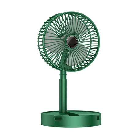 Folding Telescopic Desktop Fan Portable 3 Gear Adjustable Low Noise ...