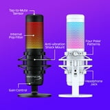 HyperX QuadCast S RGB USB Condenser Microphone - PC Mike Equipment with ...