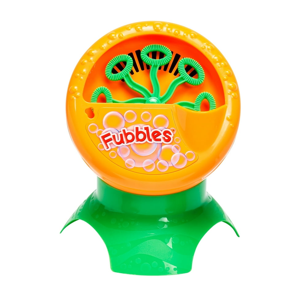 Little Kids - Fubbles® Bubble Blastin’ Machine, Orange - Walmart.com ...