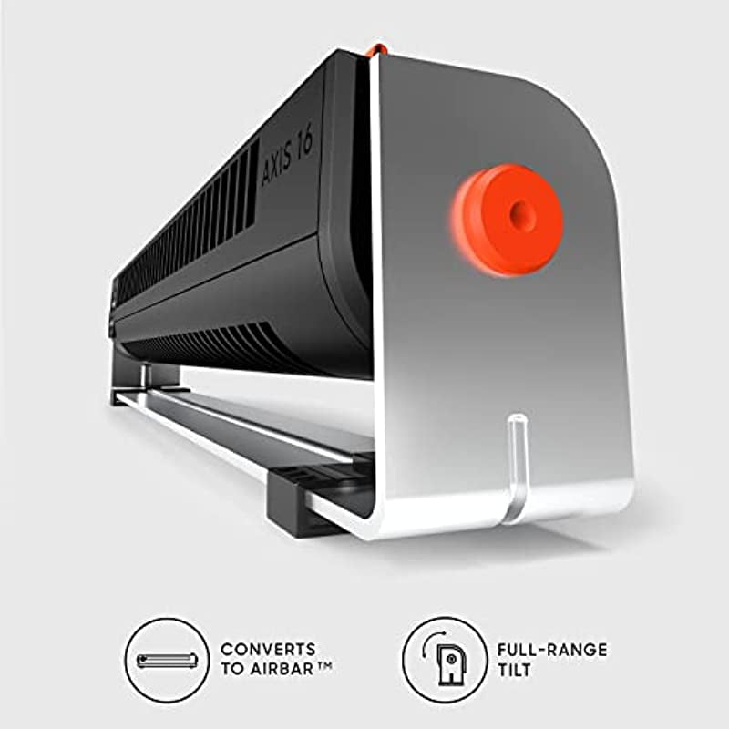 Buy Sharper Image AXIS 16 Airbar Tower Desk Fan with Task Light, Full ...