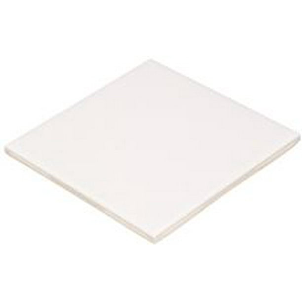 Ceramic Tile, White, 4-1/4X4-1/4 In., 80 Pieces Per Case - Walmart.com