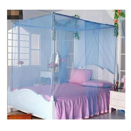 Douhoow NEW Lace Bed Mosquito Insect Netting Mesh Canopy Full Size ...