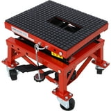 M optimized 300 lbs Hydraulic Motorcycle Scissor Jack Lift Foot Step ...