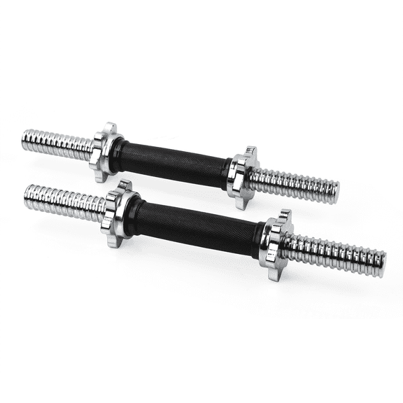 CAP Barbell Pair of 14" Regular Threaded Dumbbell Handles, Black ...