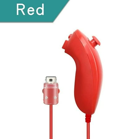 Nintendo wii game controller nunchuck hand curved_Red_(jeepmog ...