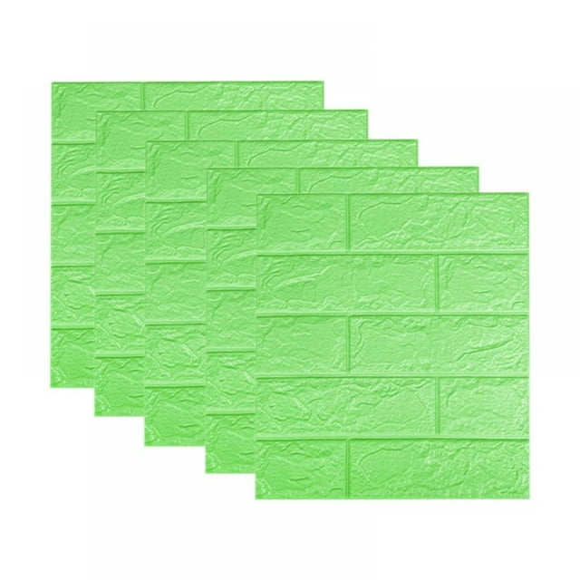3D Wall Panels Peel and Stick, 14.5 Sq Ft Coverage,Printable Faux Brick ...