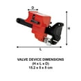 Master Lock Ball Valve Lockout,Fits 1/4 to 4 In S3068 - Walmart.com