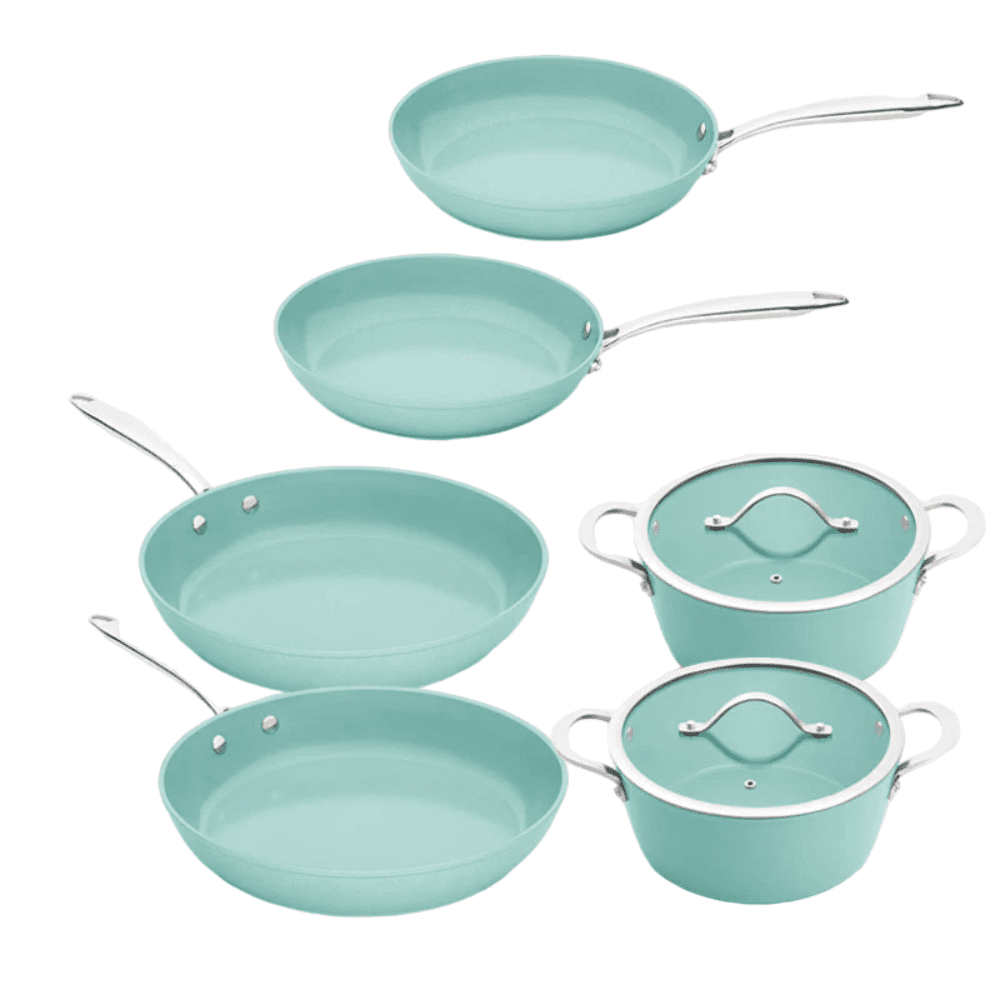 2 Pack Batería de Cocina 8 Piezas Jade Cook Nueva Generación JADE COOK ...
