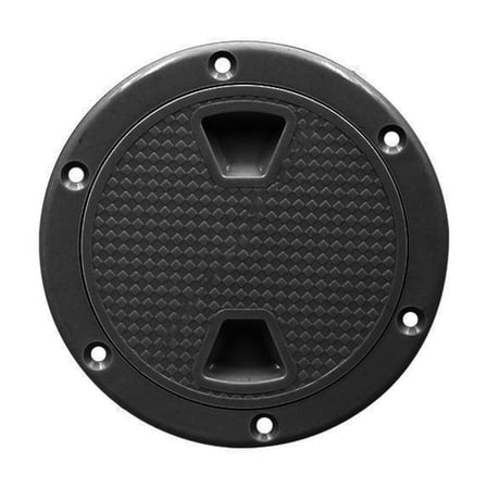 4Inch Marine Boat Clear Top Lid Lock Deck Plate Inspection Hatch Cover ...