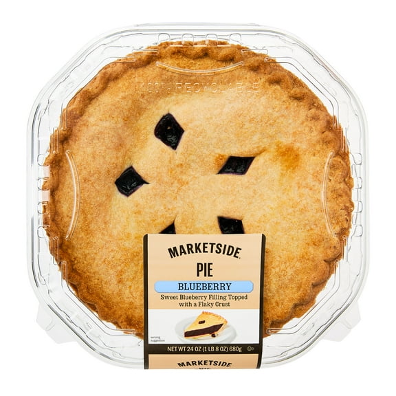 Marketside Pecan Pie 8-inch Baked 23 oz with Tender Crust and Pecan Topping - Walmart.com