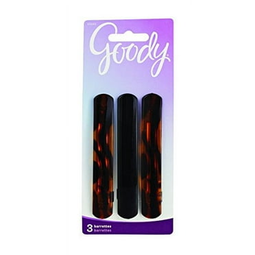 Goody Hair Barrettes, Dark Romance Small, 4 Count - Walmart.com