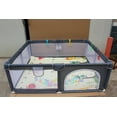 Huracan 71" * 59" Baby Playard Cloth Playpen Removable Enclosures for ...