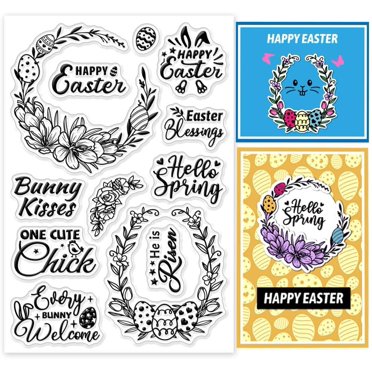 PVC Plastic Stamps for DIY Scrapbooking Photo Album Decorative Cards ...