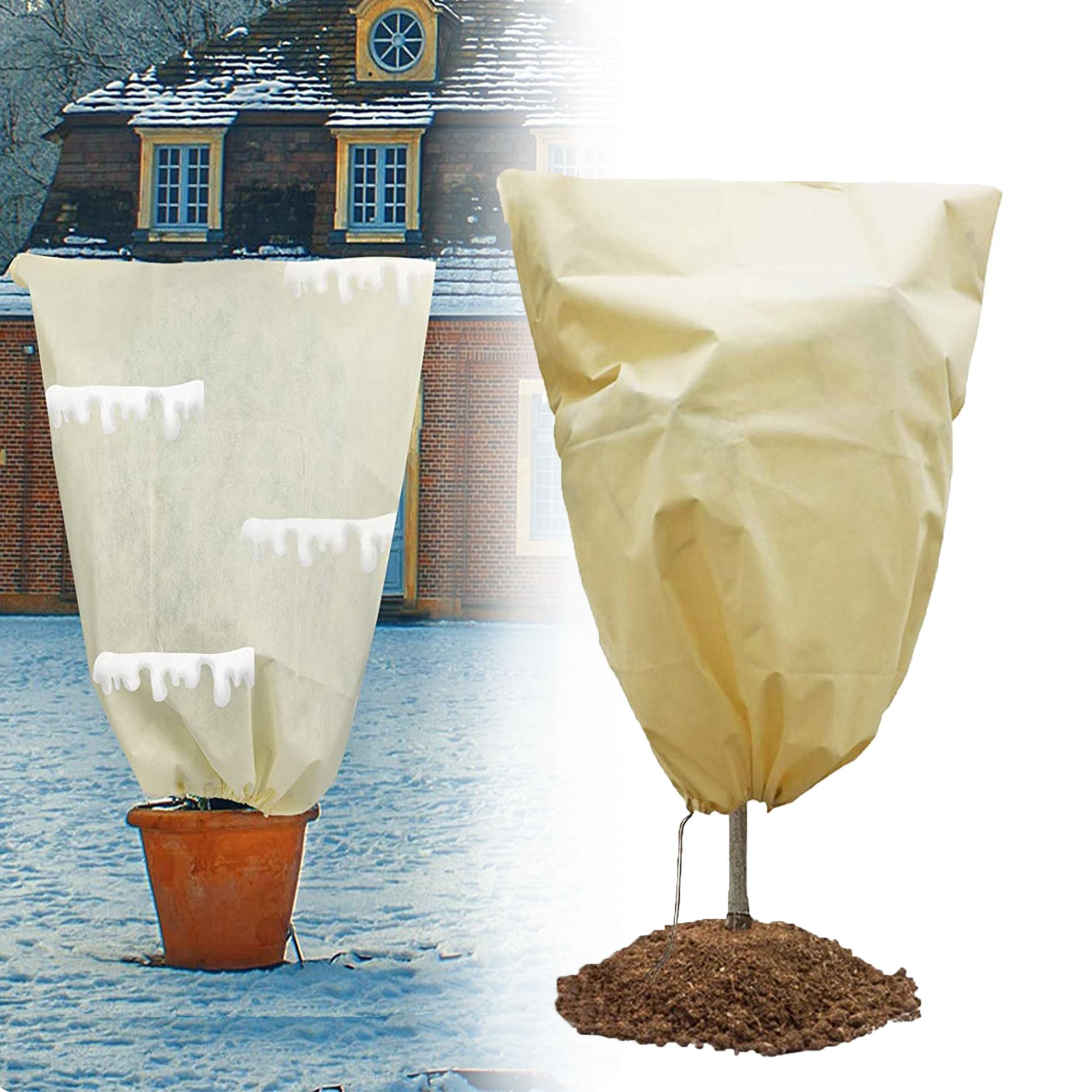 Gustave Plant Covers Freeze Protection Reusable Winter Frost Blanket ...
