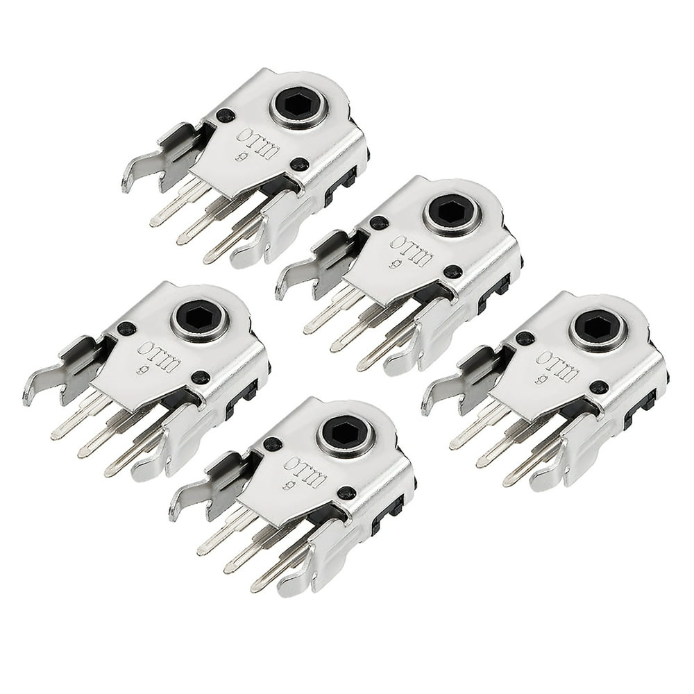 5 Pcs 9mm Encoder Switch Encoder Scroll Wheel Repair Part Switch ...