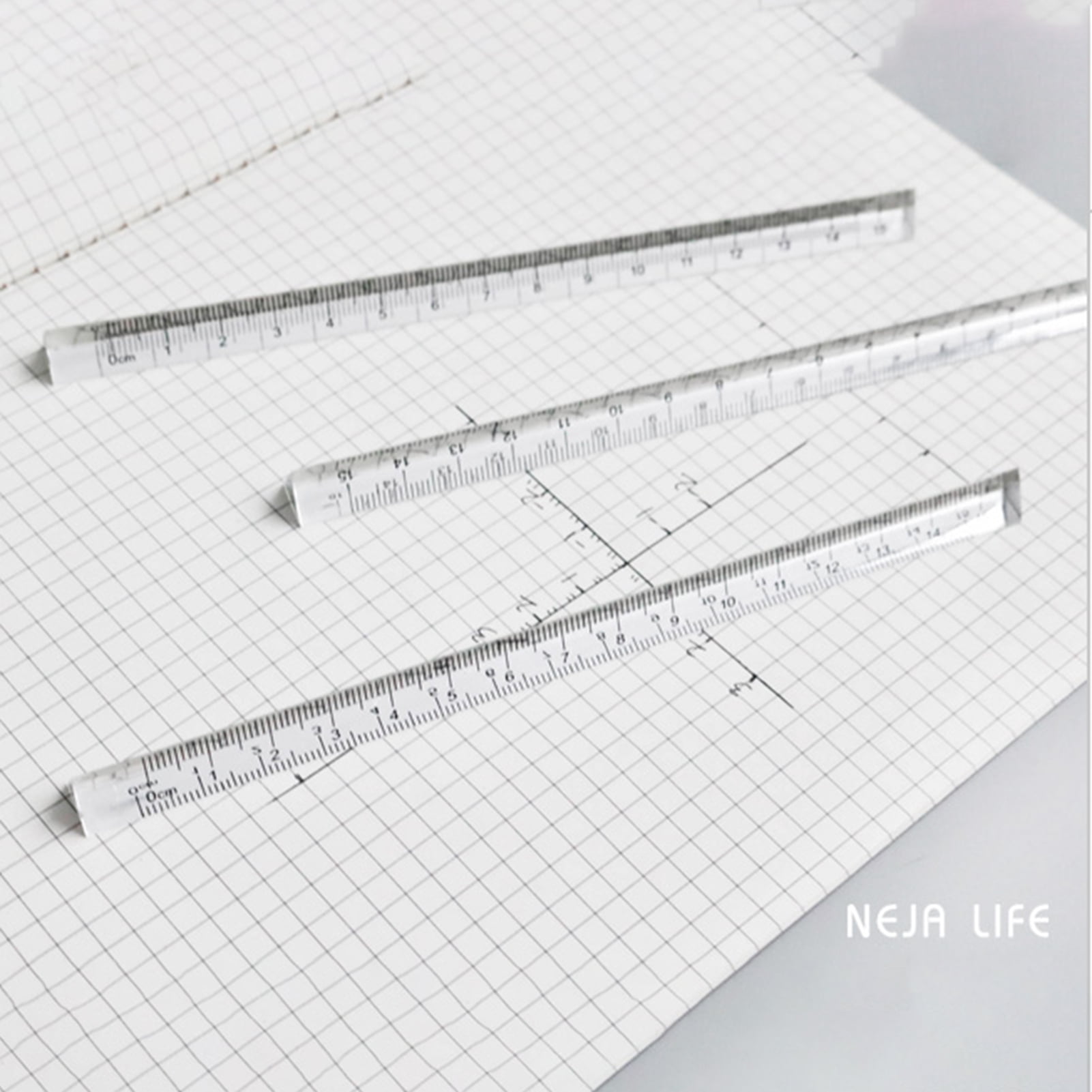 Buy Taluosi Scale Ruler Clear Scale Print Long Lasting Transparent ...