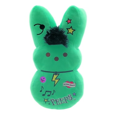 PEEPS 16-Inch Green Emo Bunny Plush Toy - Walmart.com