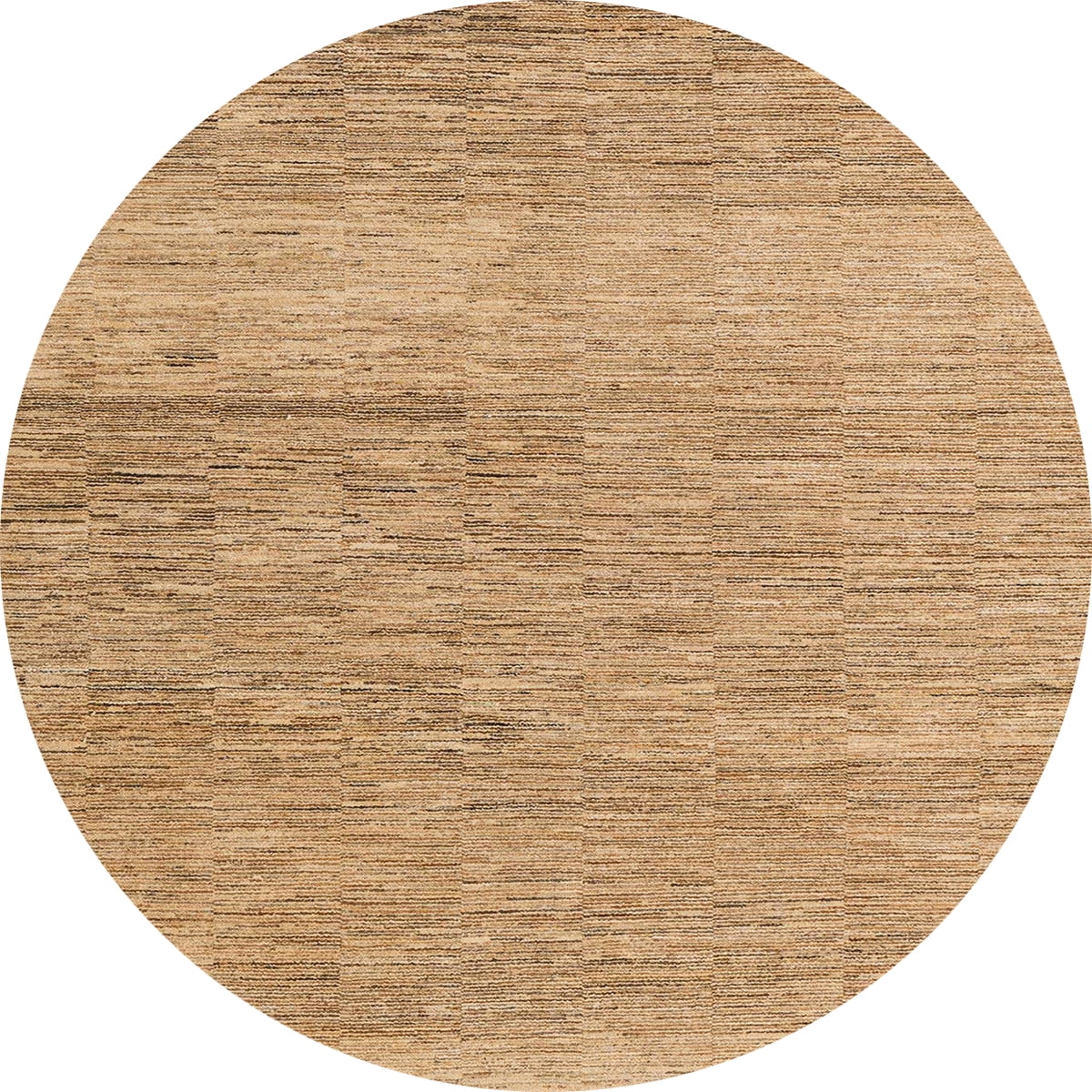 Ahgly Company Indoor Round Abstract Chocolate Brown Solid Area Rugs, 4 ...