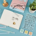 Cat Clear Stamps Cutting Dies for Card Making Cattery Silicone Clear ...