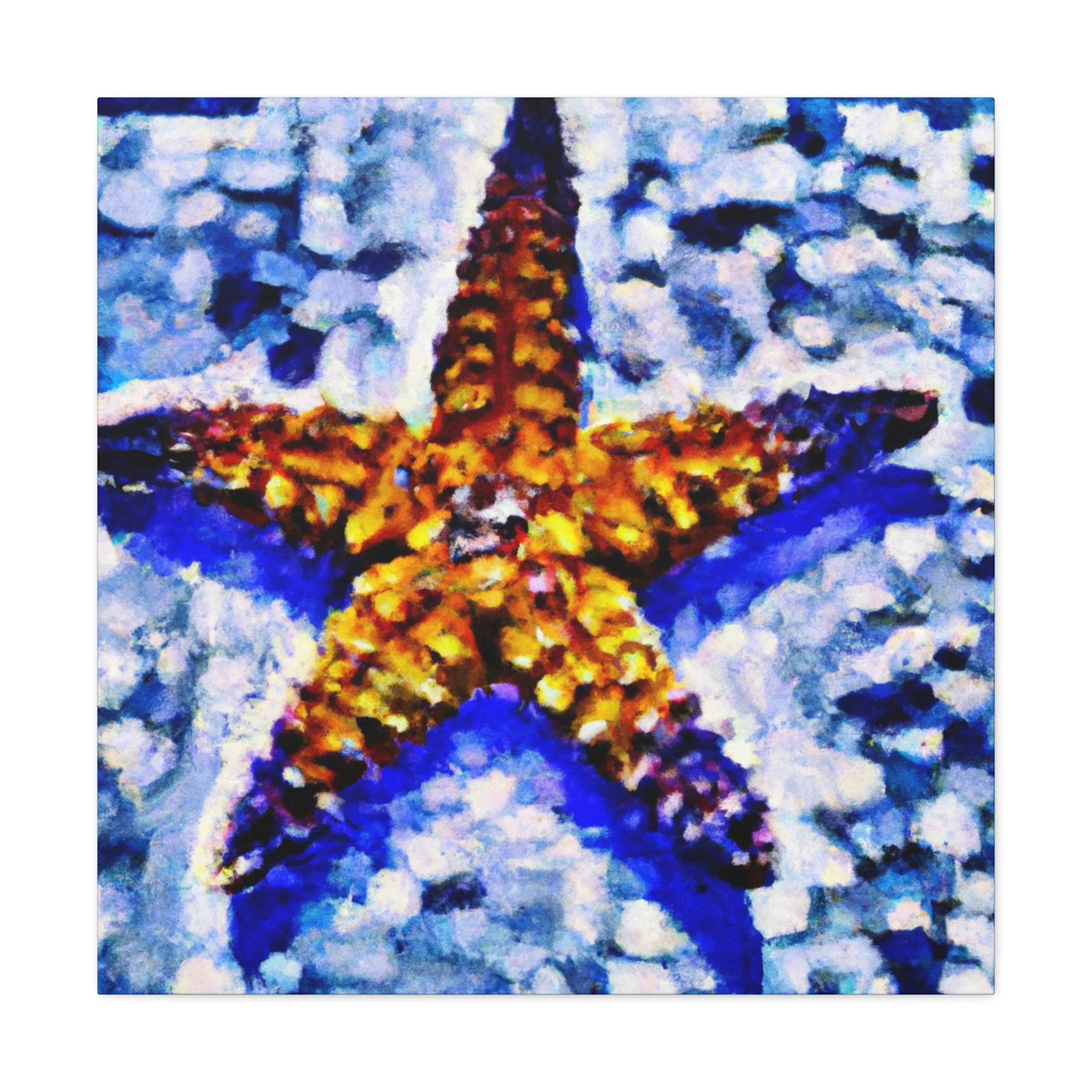Starlight Quantum Pointillism - Canvas - Walmart.com