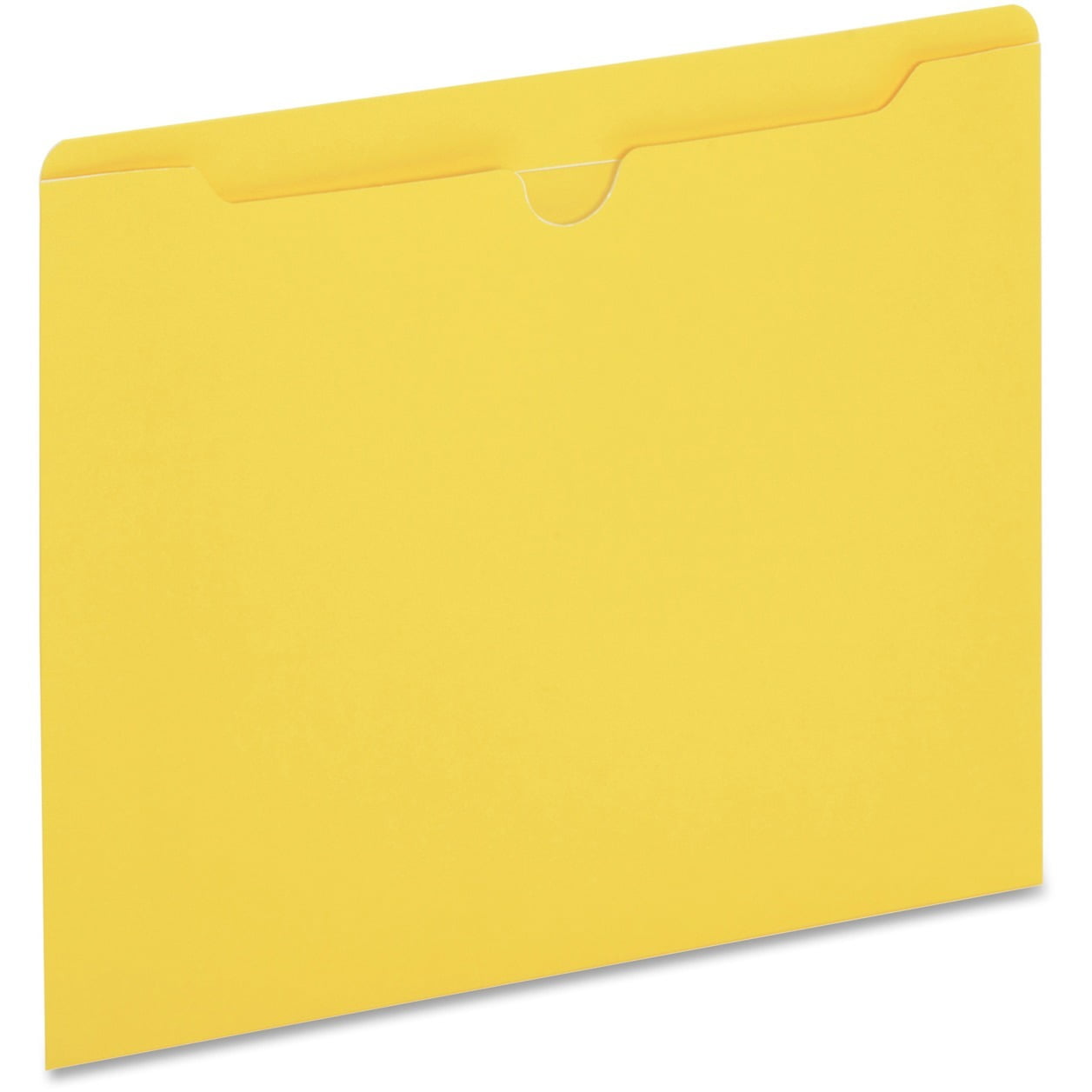 Pendaflex, PFXB3010DTYEL, Double Top Tab Colored File Jackets, 100 ...