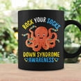 Down Syndrome Awareness Octopus Rock Your Sock Kid Coffee Mugs ...