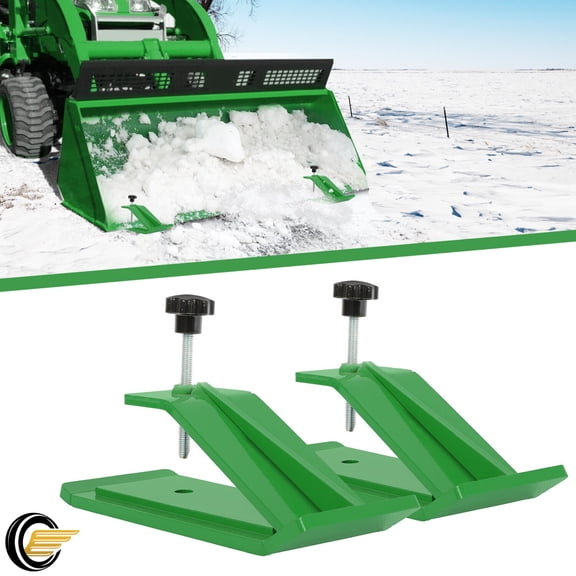 Kojem Tractor Bucket Protector 2Pcs Ski Edge Protector Turf Tamer Skid ...