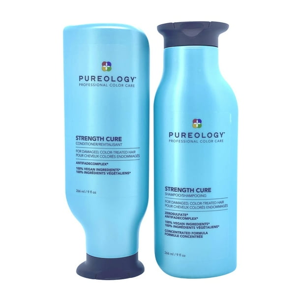 Pureology Strength Cure Shampoo and Conditioner Duo Set 9 Oz Set ...