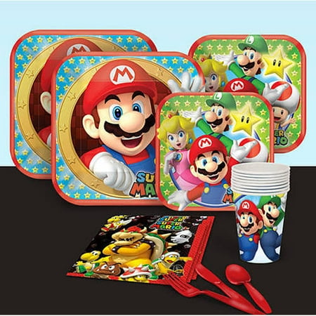 Super Mario Brothers Party Pack - Walmart.com