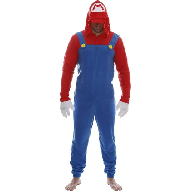 Nintendo Men's Union Suit Super Mario Onesie Pajama Loungewear - Walmart.ca