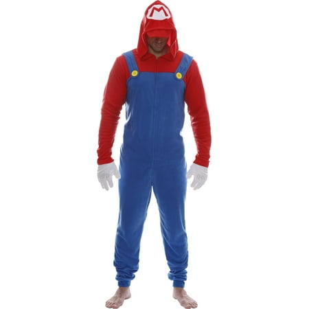 Nintendo Men's Union Suit Super Mario Onesie Pajama Loungewear - Walmart.ca