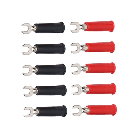 Stackable Banana Plugs,10pcs 4mm Stackable Banana Stackable Connector ...