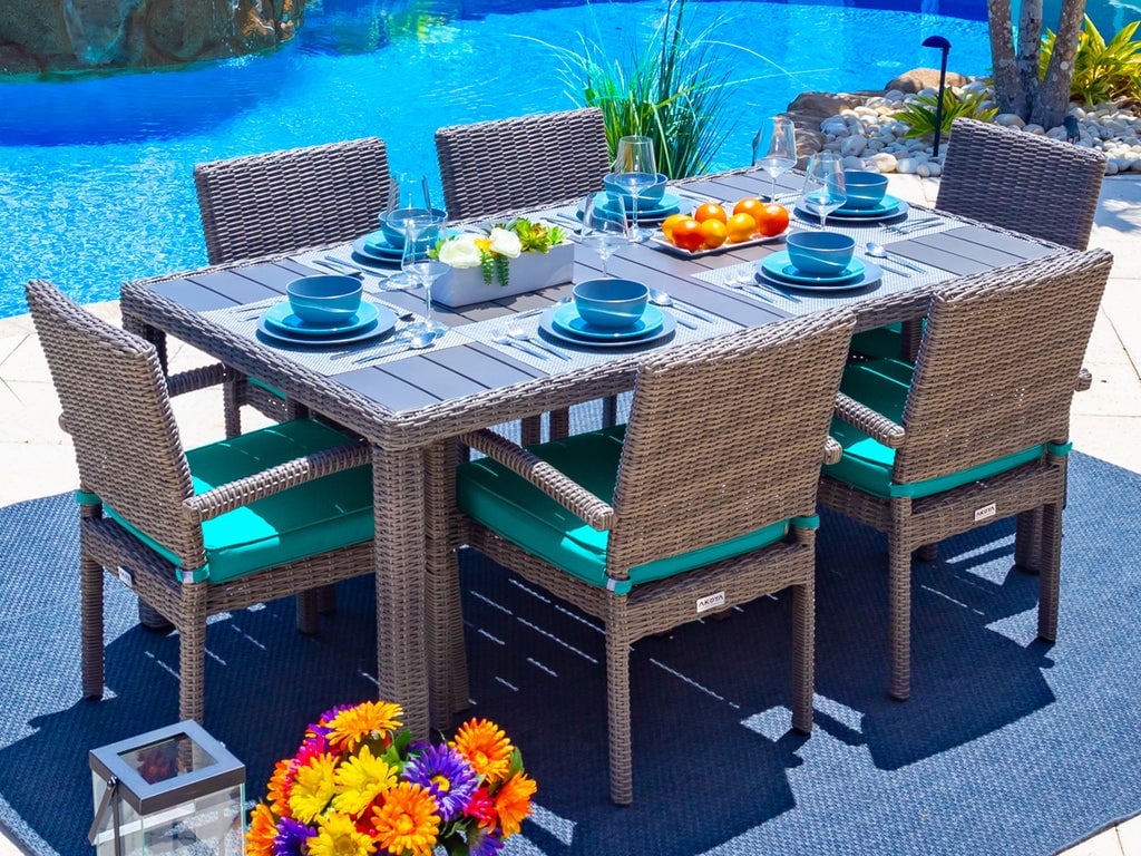 Resin wicker outdoor patio furniture store