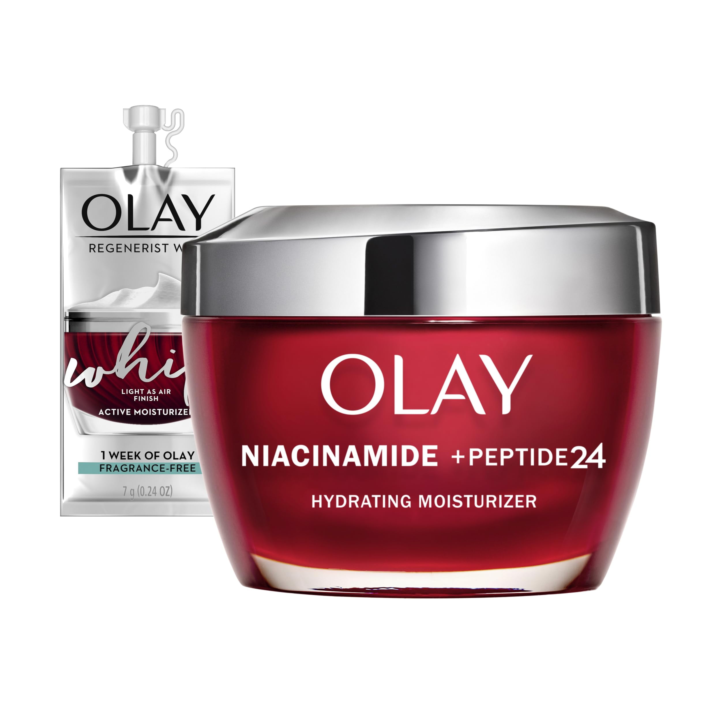 Crema hidratante Olay Regenerist Niacinamida + Péptido 24 50 ml ...