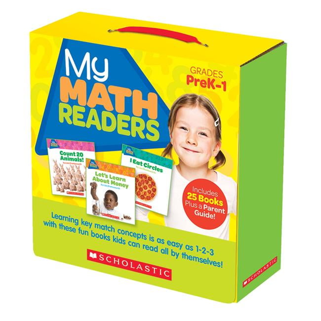 Scholastic 1538296 My Math Readers Parent Pack Book, Grades Prek to 1 ...