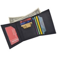 Men's George Black Billfold Wallet - Walmart.com