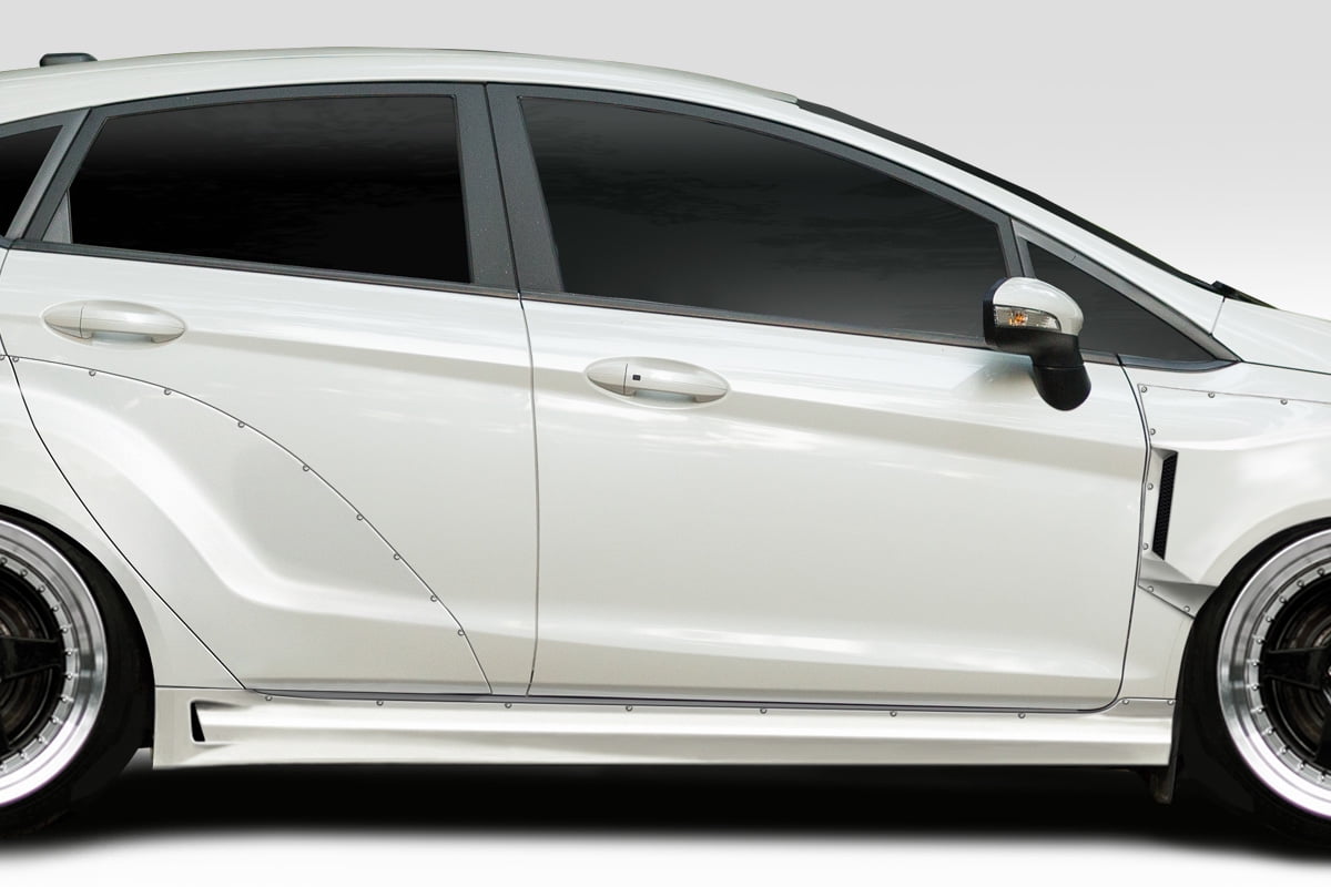 2014-2019 Ford Fiesta Duraflex CPR Wide Body Side Skirt Rocker Panels ...